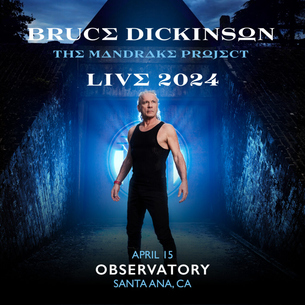 Bruce Dickinson announces two new touring band members and a one-off ...