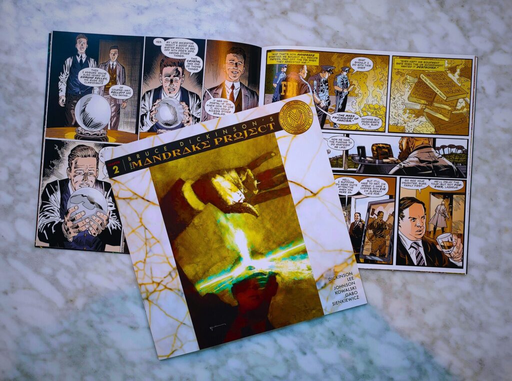 Issue 2 of The Mandrake Project comic - out now - The Mandrake Project