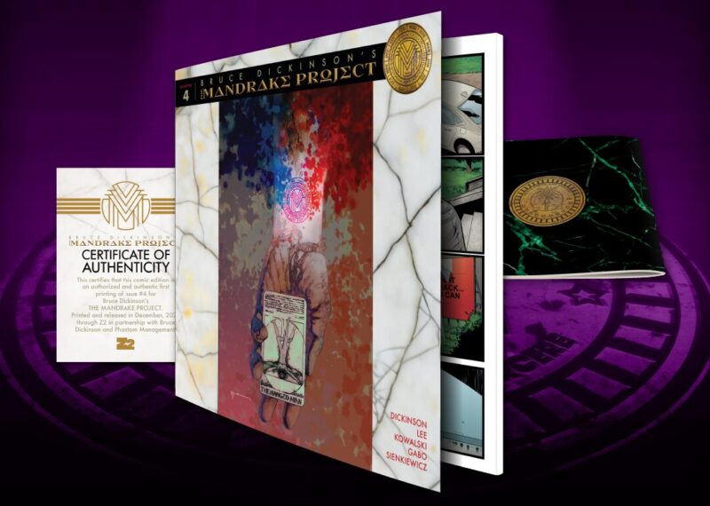 Issue 4 of The Mandrake Project comic - out now - The Mandrake Project